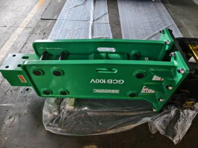 중국 탑 타입 SB50 100mm 직경 공구 유압 브레이커, 10 - 15톤 굴착기용 판매용