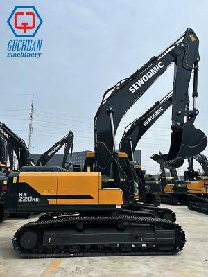China HX220HD 20 Ton Hydraulic Crawler Excavator High Fuel Efficiency Strong Digging Force For Construction for sale
