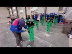 75 mm Silent Demolition Hydraulic Breaker Attachment ad alte prestazioni per escavatori da 6 a 9 tonnellate