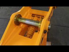 Accoppiatore rapido di 70-80 mm di diametro per escavatori da 20 tonnellate
