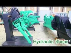 Guchuan HNC 10/30/50 Hydraulic Concrete Demolition Shears for 1.5-7T Excavators