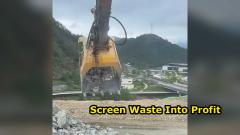 Rotary Screening Bucket for 2.5-49t Excavators: GC-GCB Series Trommel Bucket