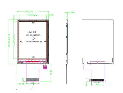 China Polcd Long Life High Quality High Resolution 240*320 65k Lcd-panel Touch Digital Lcd Display Panel for sale