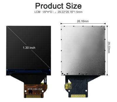 China Pantalla táctil de ST7789V IC TFT LCD 240*240 a la vista para los relojes elegantes en venta