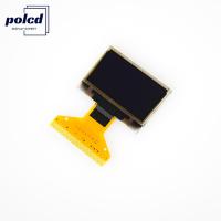 China Polcd 0.96 Inch 128x64 Micro OLED Display White 4 Wire SPI PMOLED Module for sale