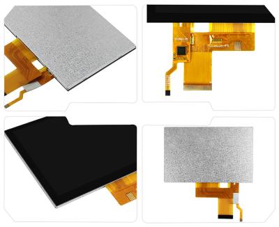 China 5 Inch Ips Tft Lcd Display Transmissive Screen 24 Bit RGB Interface 800*480 View for sale