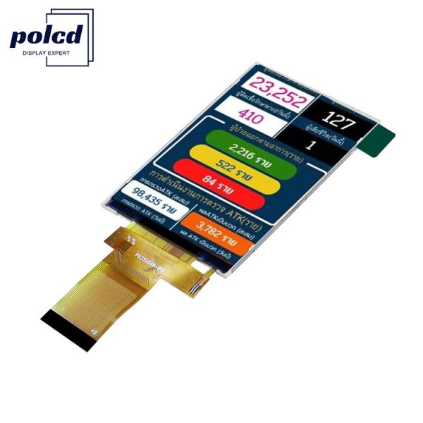 320x480 3,5 pouces Tft affichage LCD 18 bits Parallèle RGB interface Petite taille