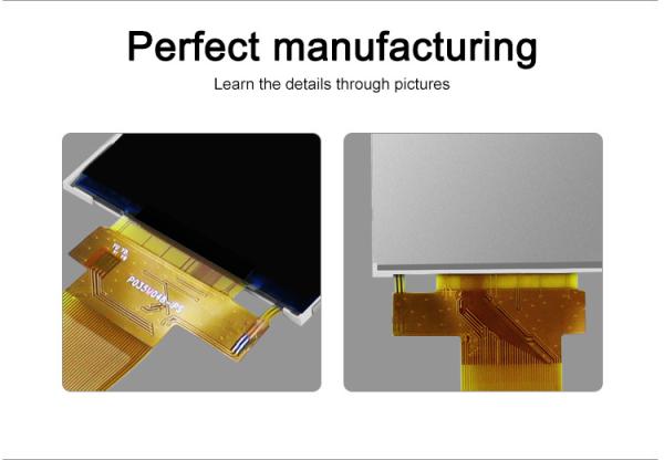 320x480 3,5 pouces Tft affichage LCD 18 bits Parallèle RGB interface Petite taille