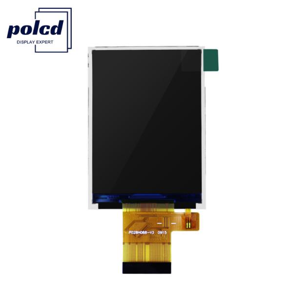 Χρώματα Polcd 265K 2.8 ιντσών TFT Μονάδα 57.6mm Κανονικά λευκό SPI διεπαφή Lcd tft Μονάδα