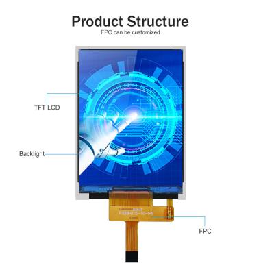 China 2.8'' Tft Lcd Display Module 240x320 Ips All Viewing Angle Mipi Interface for sale