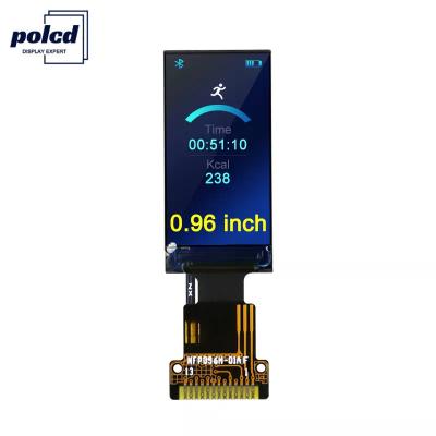 China Polcd ST7735S 0.96 Ips Display 80X160 Pixels 10.8Mm TFT LCD Display for sale