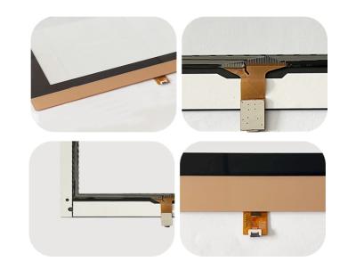 China Polcd Custom 10.1 inch CTP 16:9 GT911 GG Transparent Glass Touch Screen Capacitive Touch Panel for sale