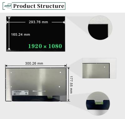China 13.3 Inch NV133FHM-N49 LCD Laptop Screen Panel 60Hz 1920x1080 FHD IPS TFT Module Display For Notebook for sale