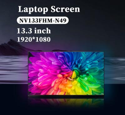 China 13.3 Inch NV133FHM-N49 LCD Laptop Screen Panel 60Hz 1920x1080 FHD IPS TFT Module Display For Notebook for sale