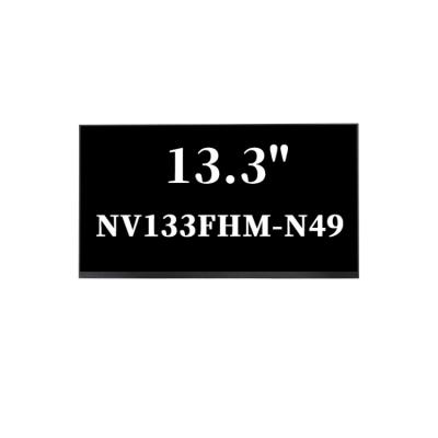 China 13.3 Inch NV133FHM-N49 LCD Laptop Screen Panel 60Hz 1920x1080 FHD IPS TFT Module Display For Notebook for sale