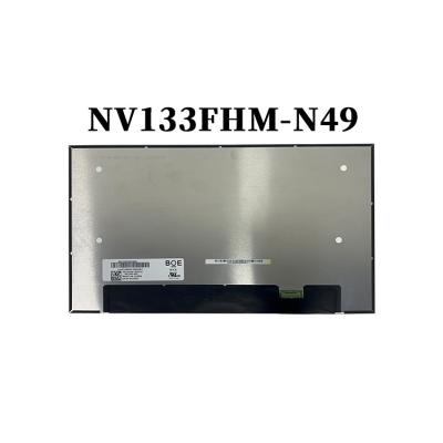 China 13.3 Inch NV133FHM-N49 LCD Laptop Screen Panel 60Hz 1920x1080 FHD IPS TFT Module Display For Notebook for sale