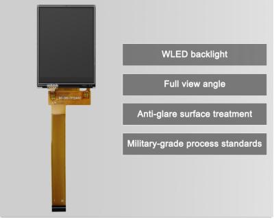 Cina Polcd Black 8080 MCU 2,4 pollici Tft Display 8 bit 2,4 Tft Spi 240x320 in vendita