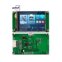 China 2.4 Inch TFT LCD Module 240x320 Resolution with Resistive Touch Screen and UART Interface P024A1001 for sale