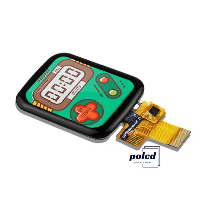 China Polcd Tela sensível ao toque multicapacitiva TFT de 1,69 polegadas 4 linhas SPI 240x280 IPS Lcd à venda