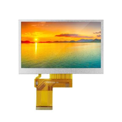 Polcd 4.3 polegadas TFT LCD 480x272 Resolução interface RGB 4.3 