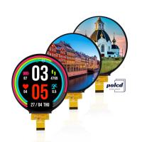 China 4.0 Inch Round TFT LCD Module 720x720 ST7703 IPS MIPI Interface Circular Display 300 Nit for sale
