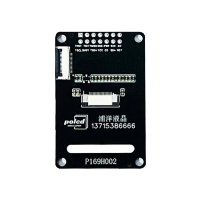 China Design e montagem de PCB e PCBA para tela LCD Polcd de 1,69 polegadas à venda