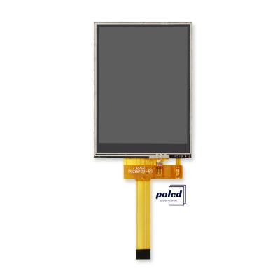 中国 Polcd 2.8 インチ TFT LCD ディスプレイ モジュール 240*320 解像度 SPI/RGB/MCU 14ピンインターフェース 販売のため