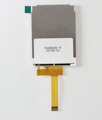 中国 Polcd 2.8 インチ TFT LCD ディスプレイ モジュール 240*320 解像度 SPI/RGB/MCU 14ピンインターフェース 販売のため