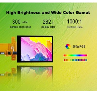 Китай Polcd Tft RGB 2,8 дюйма Промышленный контроллер Цветовая панель дисплея Капацитивный сенсорный экран IPS Lcd модуль продается