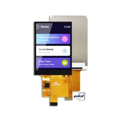 Cina Polcd TFT 2,4 pollici Spi interfaccia LCD 240*320 RGB Color Touch Screen ST7789V 16pin 2.4 TFT Display in vendita