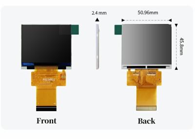 China Polcd 2.3 Inch 320*240 ILI9342C TFT LCD Module SPI Interface 40pin IPS Model TFT LCD Display for sale