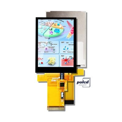 China Polcd 2.8 Inch 480x640 Resolution IPS Glass TFT LCD Display Module with RGB Interface Type LCM for sale