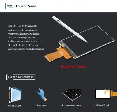 China Polcd 3.95 inch LCD Screen 320x480 Color TFT Display LED backlight ILI9488 drive ic TFT LCD Module for sale