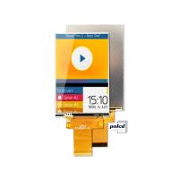 China Polcd Custom 3.95 Inch 320x480 IPS TFT LCD RGB Interface Display Module with Touch for sale