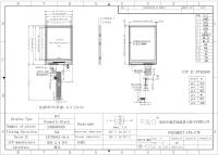 China Polcd 2.4 Inch Touch Panel 240x320 IPS TFT LCD Display 14 Pins SPI Capacitive Touch Screen for sale