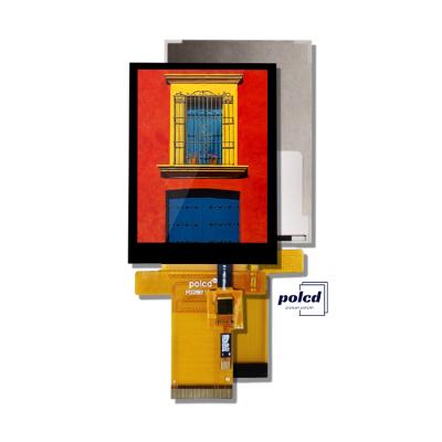 China Polcd Custom Industrial 2.8 Inch RGB Display Panel Waterproof Capacitive TFT LCD Modules with Touch Screen for sale