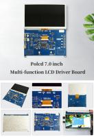 China Polcd 7 Inch LCD Driver Board RTD2281CL 800x480 1024x600 Mini HDMI USB Audio Speaker 50Pin RGB TFT Controller for sale