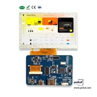China Polcd 4.3 5 Inch LCD Display Module 800x480 Resolution HDM-I Interface Driver Board for sale