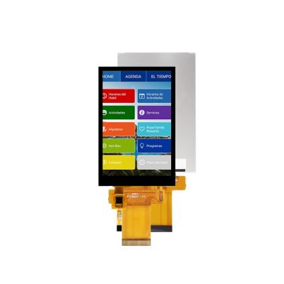 China Polcd ILI9488 Drive 3.5 inch LCD Module High Brightness 300 nit IPS Wide View CTP RTP 320*480 TFT Display for sale