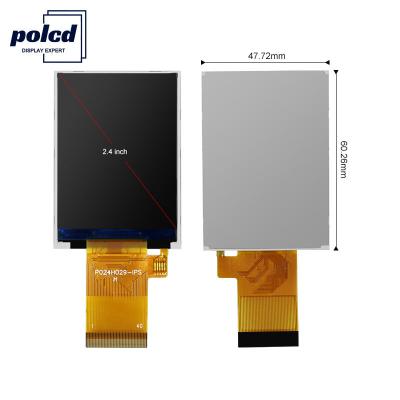 China Pantalla táctil Polcd 350 Nit Tft Pantalla Lcd de 16 bits de 2,4 pulgadas ISO9001 en venta