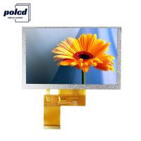 China 5 Inch IPS TFT LCD Display 800×480 Resolution 300 Nits Brightness with RGB 24-bit Interface for sale