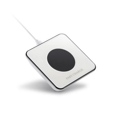 China Fast Wireless Charger With LED Light For Samsung iPhone 5V/2A Input Night Light Mobile Phone Charger for sale