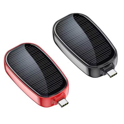 China Cordless Power Bank Ultra Compact Keychain Design with Built In AC Plug and Solar Charging Provides Emergency Power Boost for sale