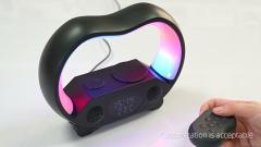 The Ultimate Desk Gadget is HERE: Charger + Speaker + RGB Light+Clock!