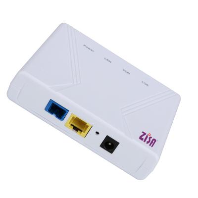 China SC Single Mode Ftth Gpon Onu Single Fiber 1GE OP151-B Internal L2 Switch High Rate à venda