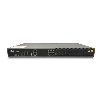 中国 AC 100v 1Uカセット8左舷GPON OLT OP1608コマンド・ライン インターフェイス セリウム 販売のため