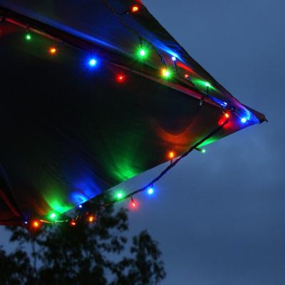 China 200LED Multicolour Solar LED Fairy Lights for outdoor garden umbrella lights for sale