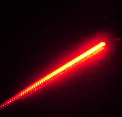 China 0.8cm double sided SMD3528 Red LED Snowfall meteor light tube DC24V for sale