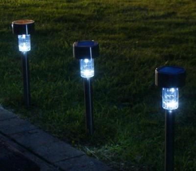 China Solar sparkling bubble Tube light for garden passway lighting for sale