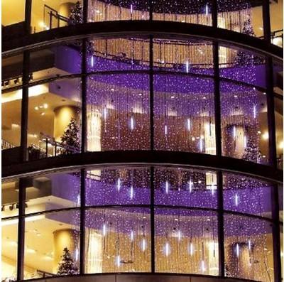 China 0.8cm SMD3528 Color RGB LED Snowfall meteor light tube for building decoration for sale